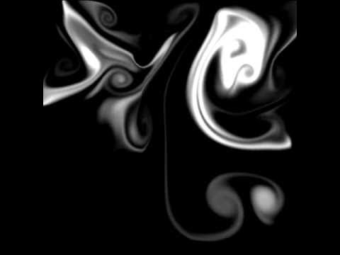 2D Realtime Stable Fluids Implemented Using CUDA - YouTube