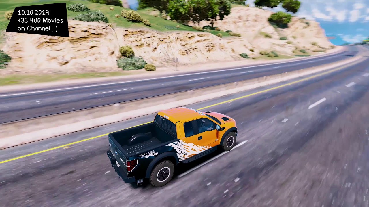 2012 Ford F150 SVT Raptor R Grand Theft Auto V _REVIEW - YouTube
