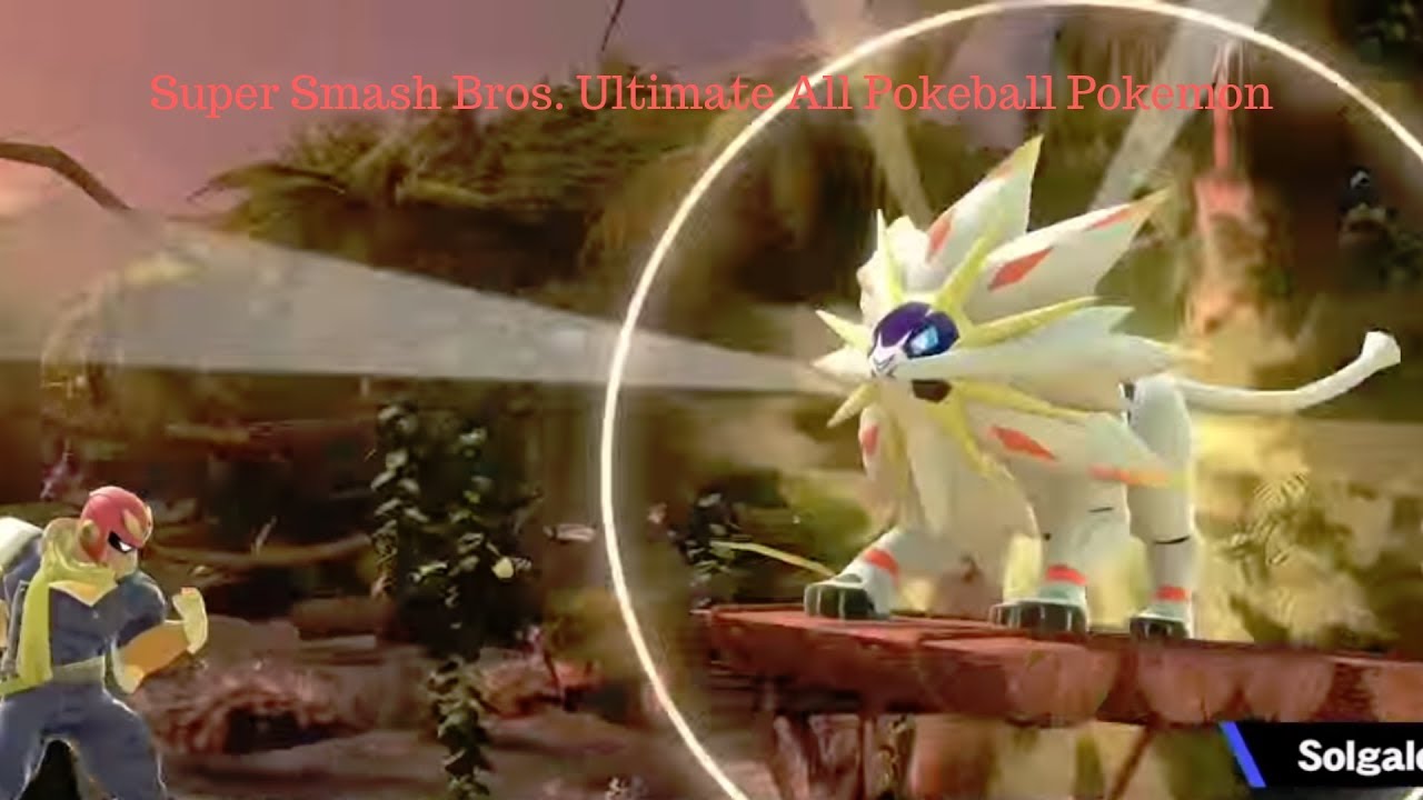 Super Smash Bros Ultimate All Pokéball Pokémon - YouTube