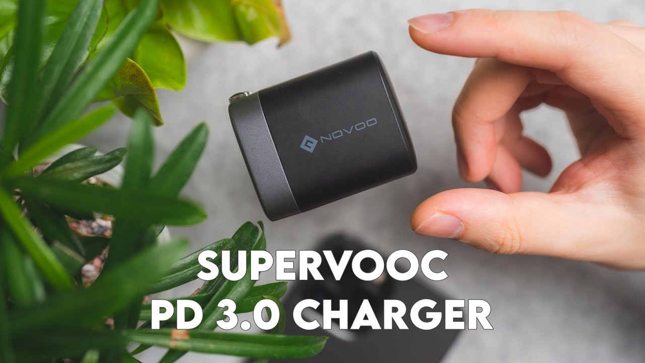 NOVOO RG67 SuperVOOC 67W GaN Charger Review - Compact Travel Charger ...