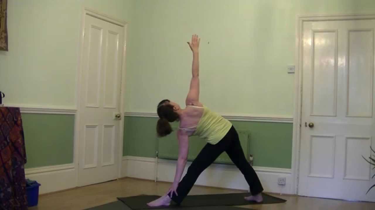 "Yoga for Beginners Standing flow Sequence" by @yoginicore Part 4 - YouTube