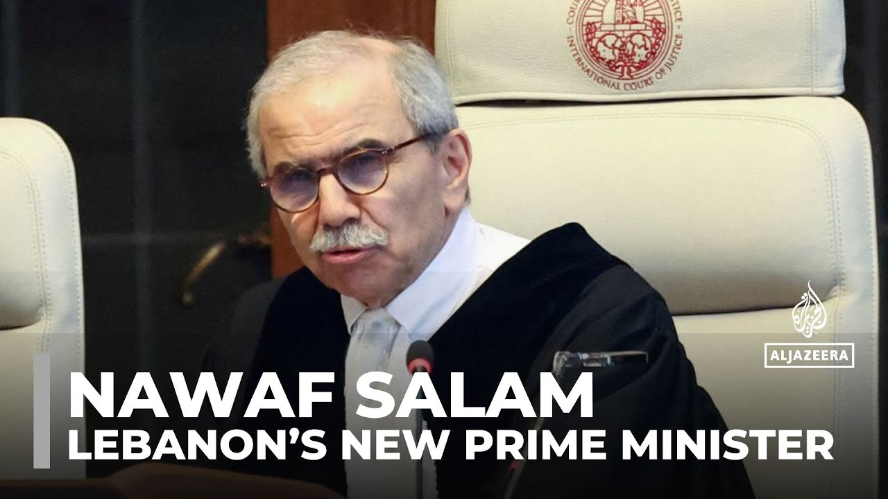 Lebanon’s president names ICJ judge Nawaf Salam as PM-designate - YouTube