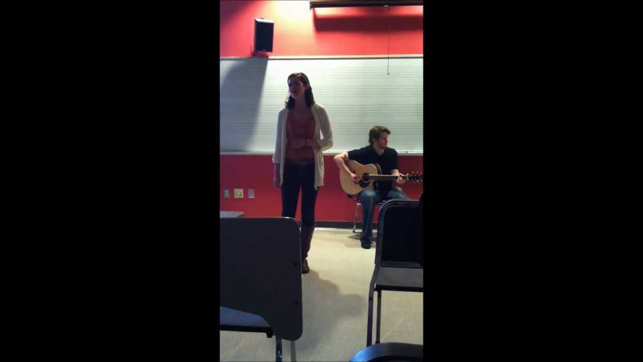 Amy Pfluger: A Living Prayer Cover - YouTube