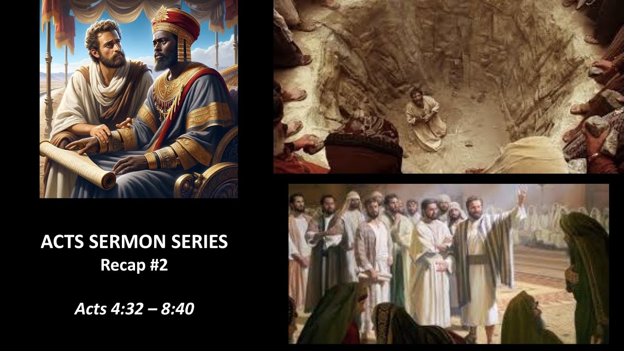 Acts Sermon Series Recap #2 - YouTube