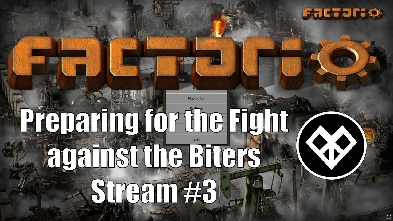 Factorio: Preparing for the Fight against the Biters | Stream #3 - YouTube