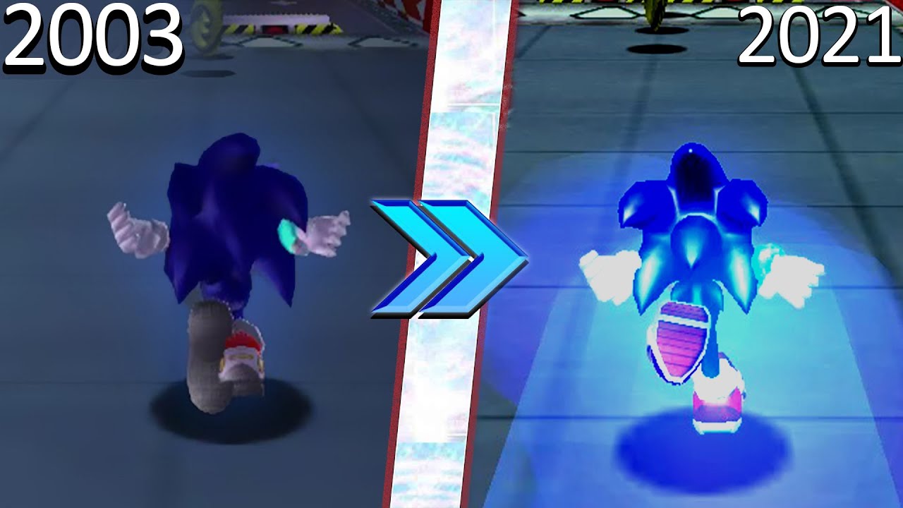 Modern Sonic Abilities in Sonic Adventure! - YouTube