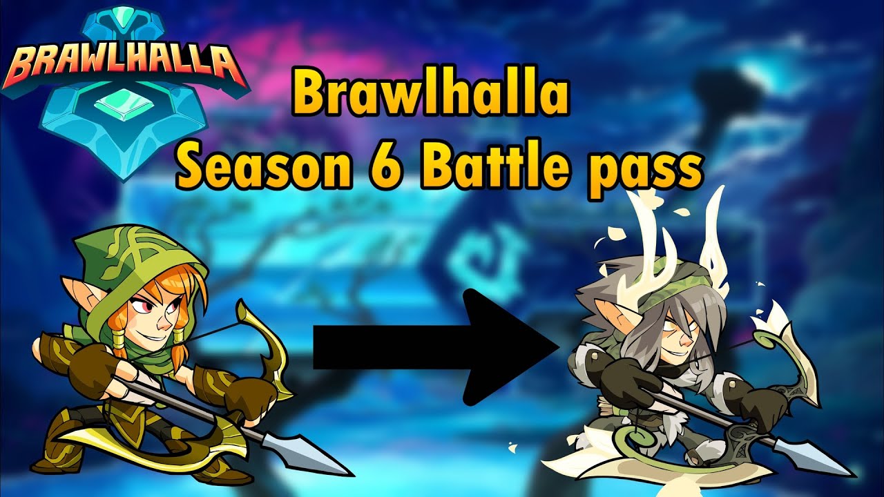 Showcase of the New Brawlhalla Season 6 Battle Pass - YouTube