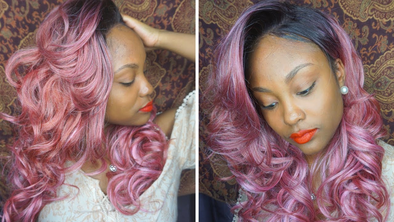 THE PERFECT ROSE GOLD WIG! ZURY BYD-FP LACE H SIRI LACE WIG | @MEEKFRO ...