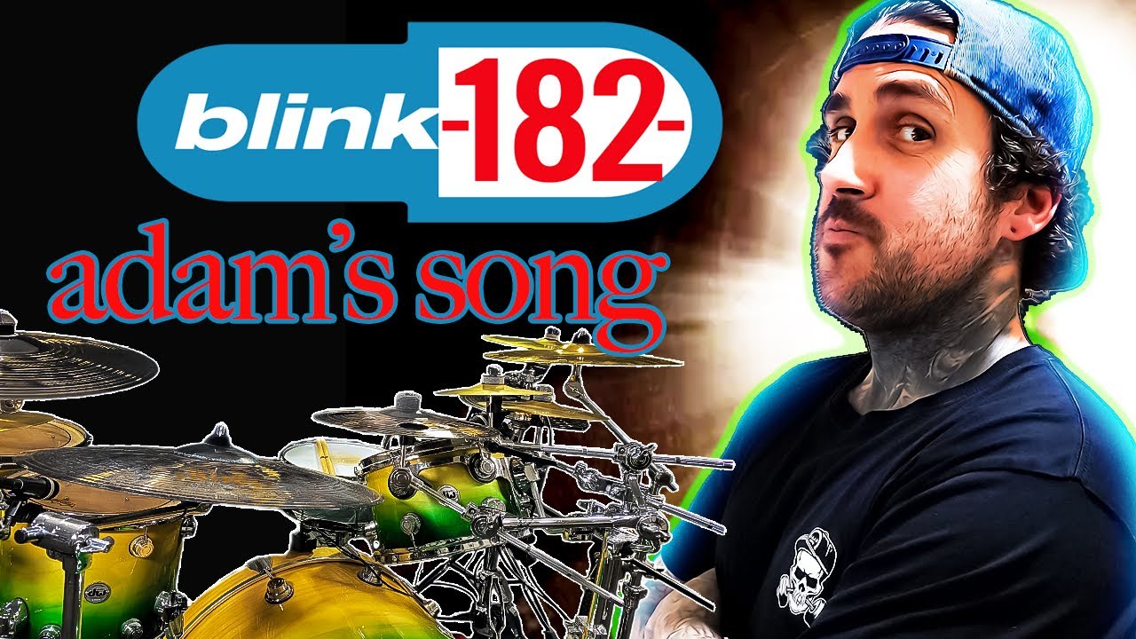 Blink 182 - Adams Song (drum cover) - YouTube