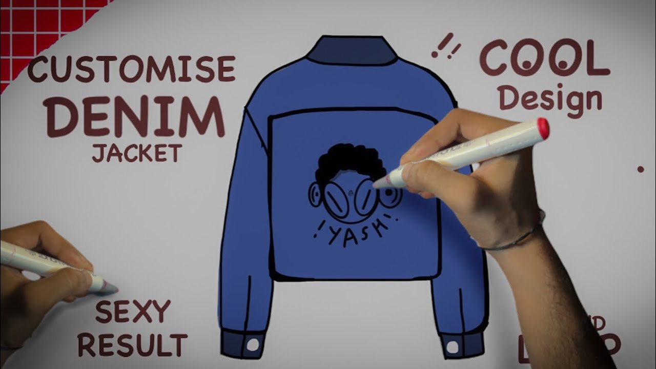 Cool Denim Jacket 🧥 Customised || Hand Made Design(2022) ?? - YouTube
