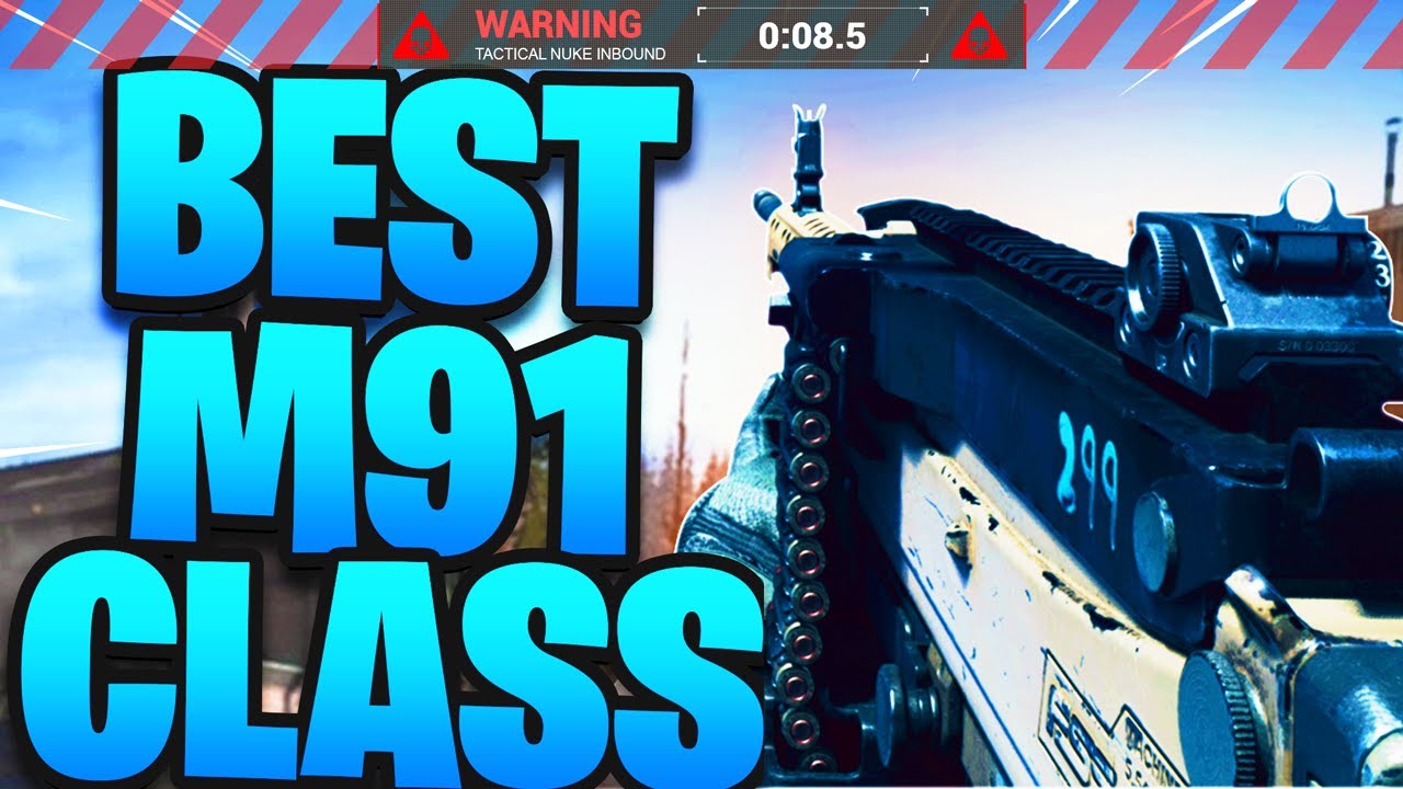 the NO RECOIL M91 CLASS in Modern Warfare (Best M91 Class) - YouTube