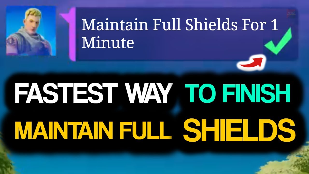 Maintain FULL SHIELDS For 1 Minute! Fastest Way to Maintain Full ...