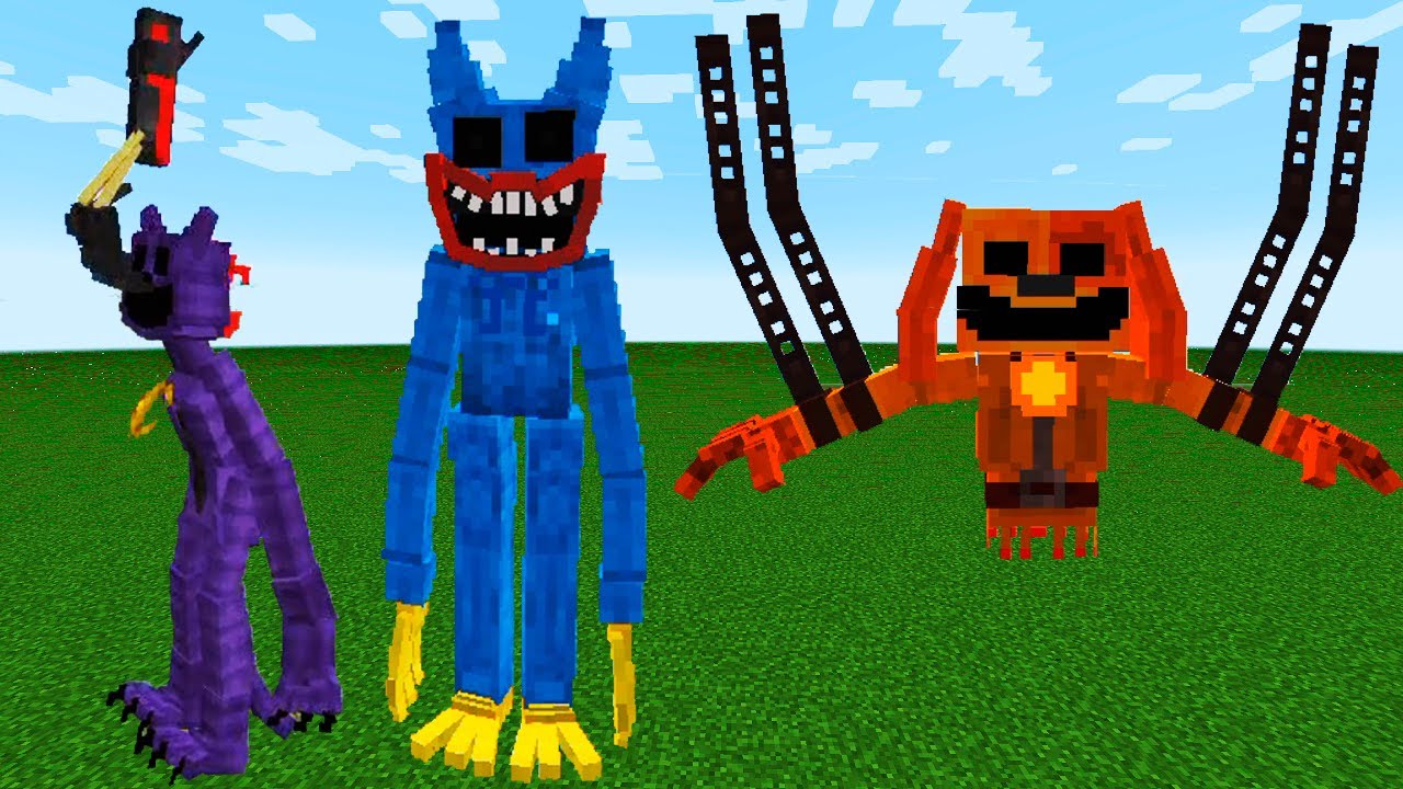 Poppy Playtime Chapter 3 addon Minecraft PE - NEW MOD MCPE - YouTube