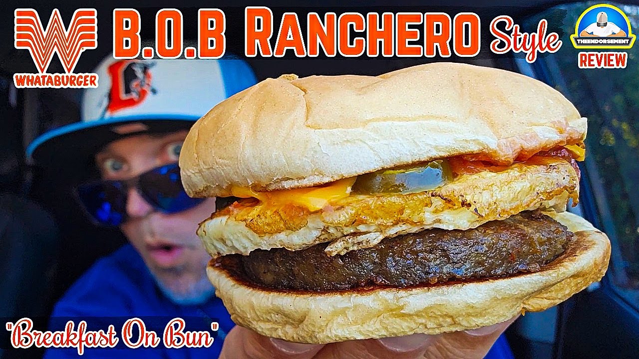 1st Time Trying Whataburger® Ranchero Style! 🌶️🍳🧀 | BOB Ranchero Review ...