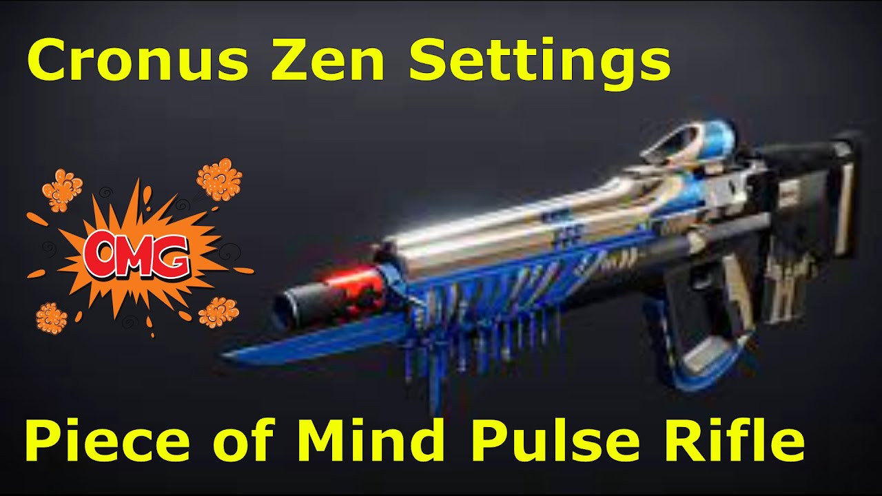 Cronus Zen Piece of Mind Pulse rifle walk through set up - YouTube