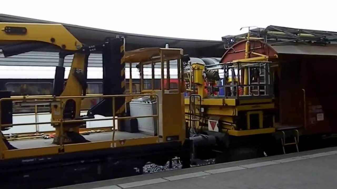 Eisenbahn Arbeitszug/Railway work train/train de travaux/Järnväg arbete ...