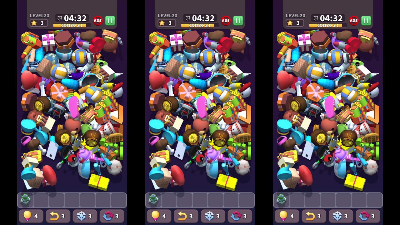 Tile Master 3D levels 11 to 20 - YouTube