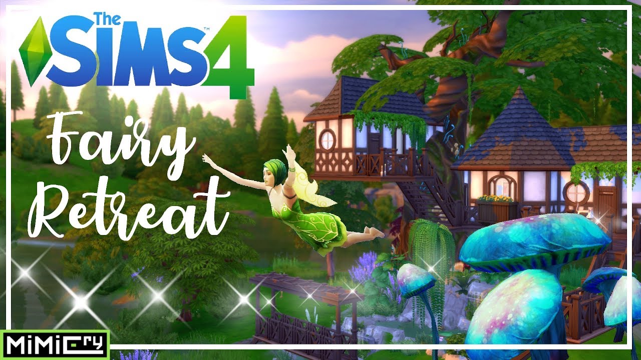 The Sims 4 Speed Build - Fairy Tree House - YouTube
