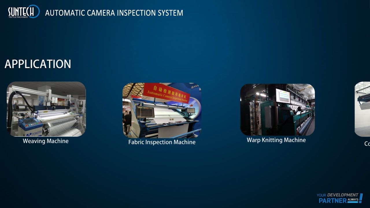 Automatic Camera Fabric Inspection System Machine - YouTube