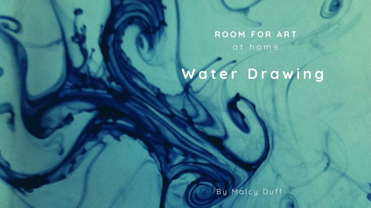 ROOM FOR ART at home - Water Drawing - YouTube