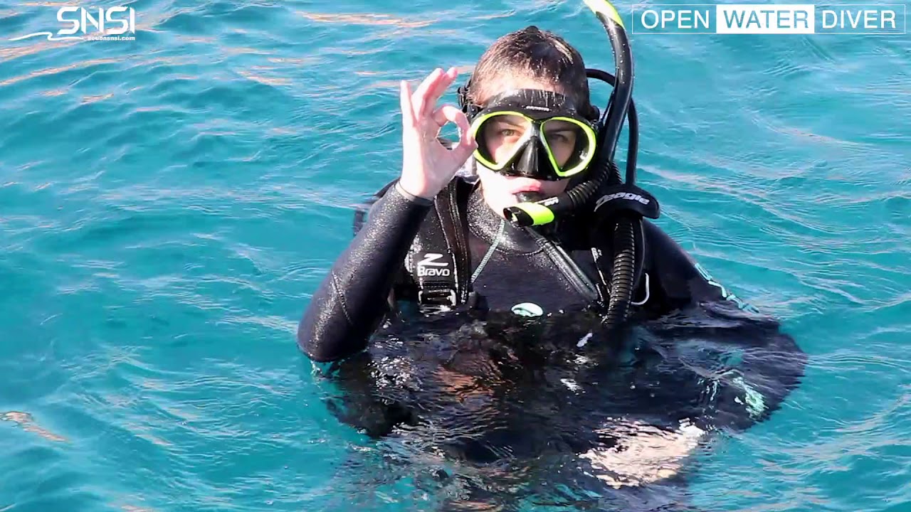 SNSI Open Water Diver RUS - Session 2: Scuba Skills #1 - YouTube