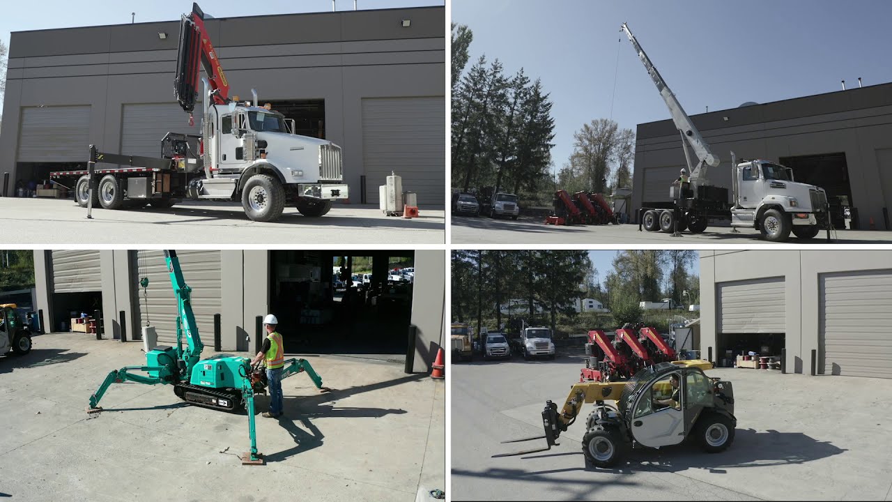 Falcon Equipment's Lifting Lines | Palfinger, National Crane, Dieci ...