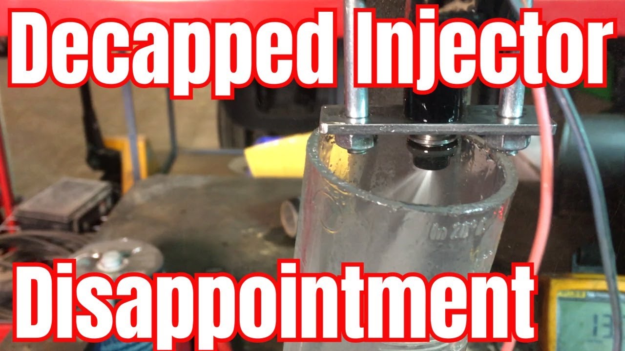 Decapped Injector Disappointment... - YouTube