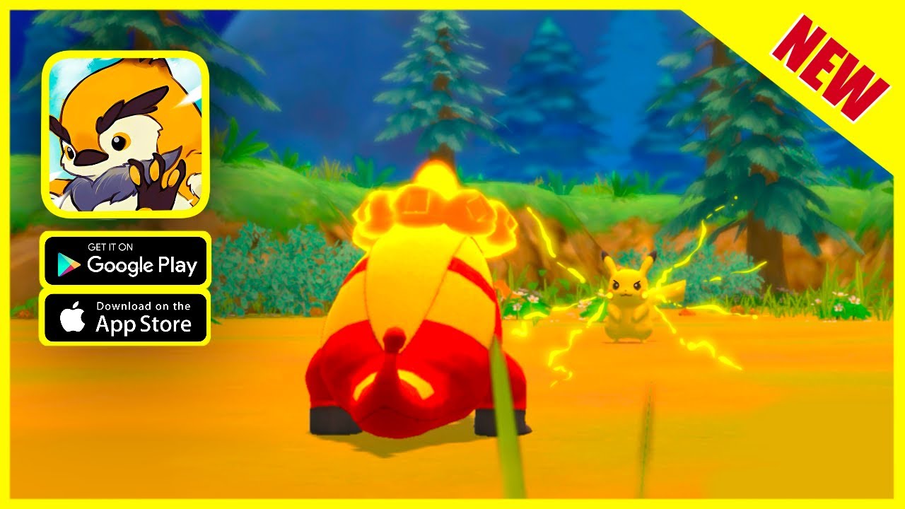 NEW 3D POKEMON GAME ON MOBILE ALL POKEMON 1st GEN TO 9th GEN - 精靈冒險家 ...