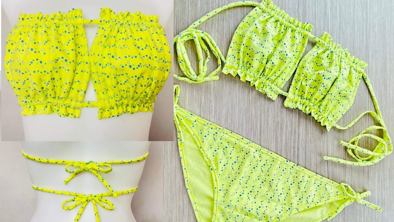 Very Easy Cute Bra Cutting&Stitching Tutorial |Sexy Bra | Bra Making At ...