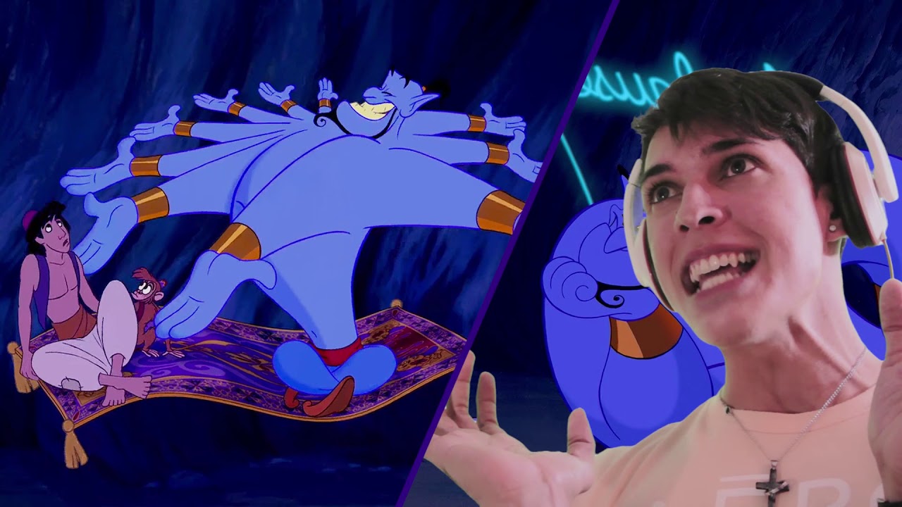 Angel Vazquez Voice Over: Aladdin and Genie - YouTube