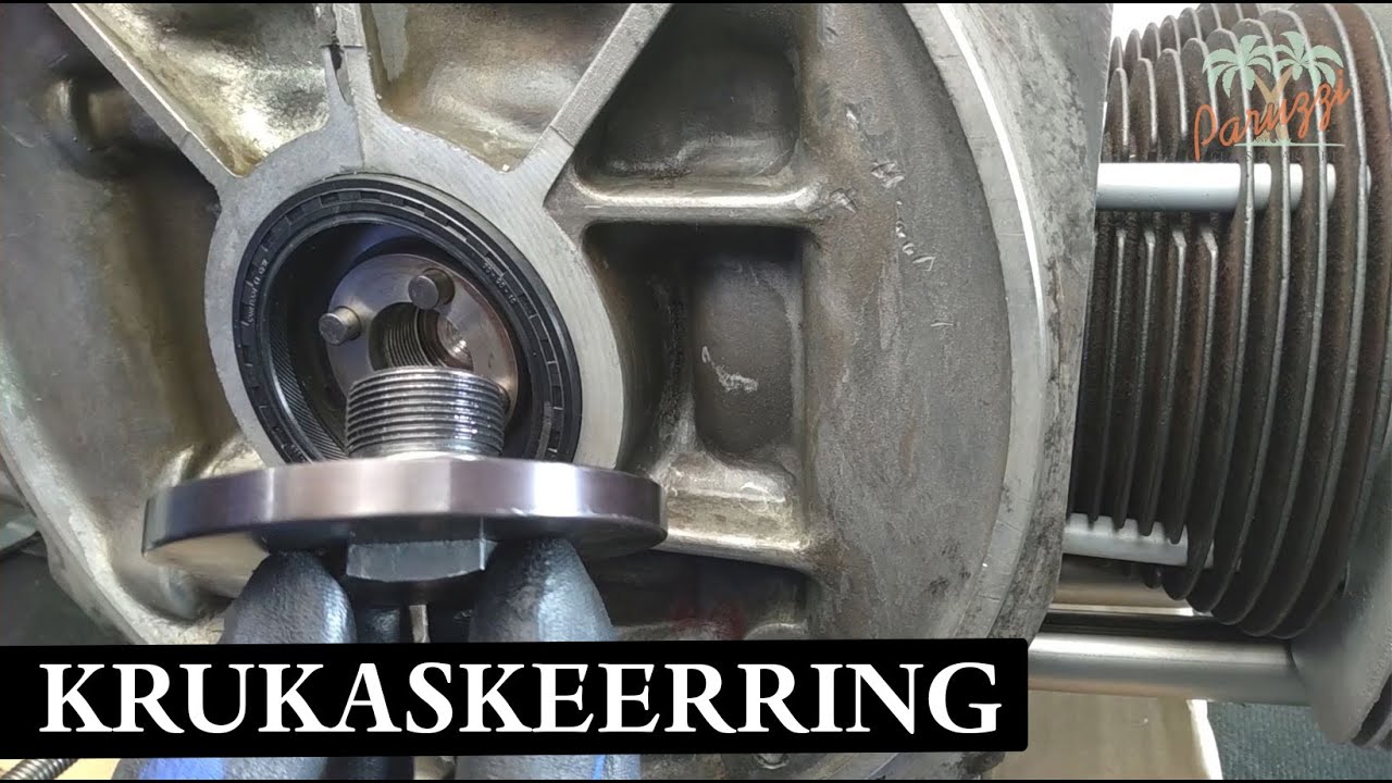 13 Motorrevisie - de krukaskeerring vervangen - YouTube