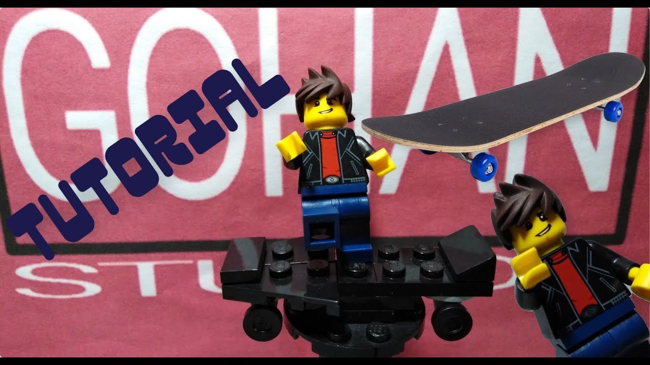 Como hacer un Skate Lego 🛴 - Gohan Lego - YouTube