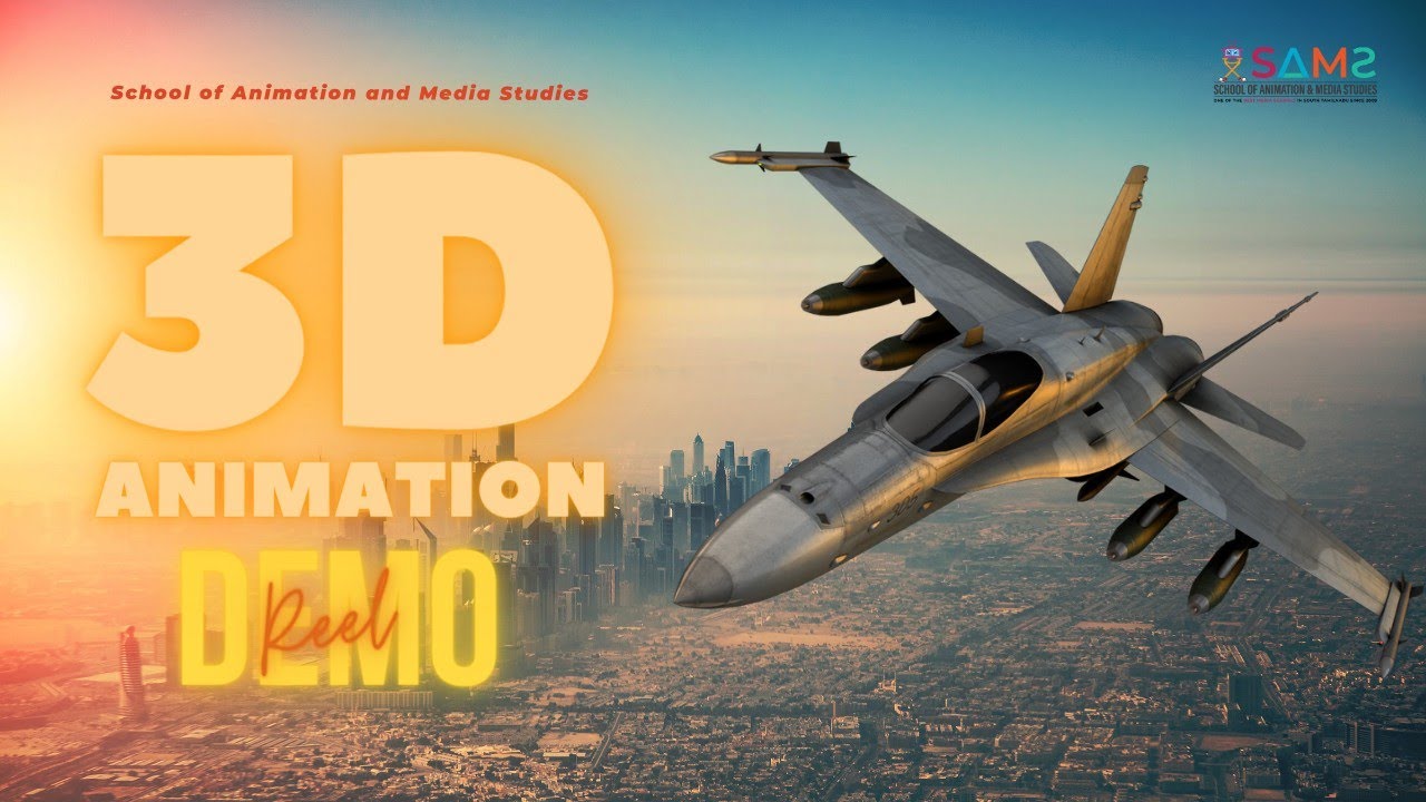 3D Animation - Demo Reel | Students Work | SAMS | SLCS Madurai - YouTube