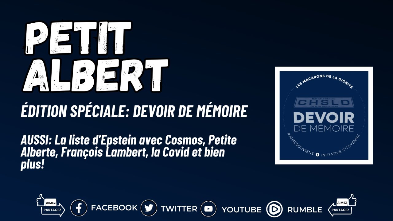 Petit Albert - Édition spéciale Devoir de mémoire - YouTube