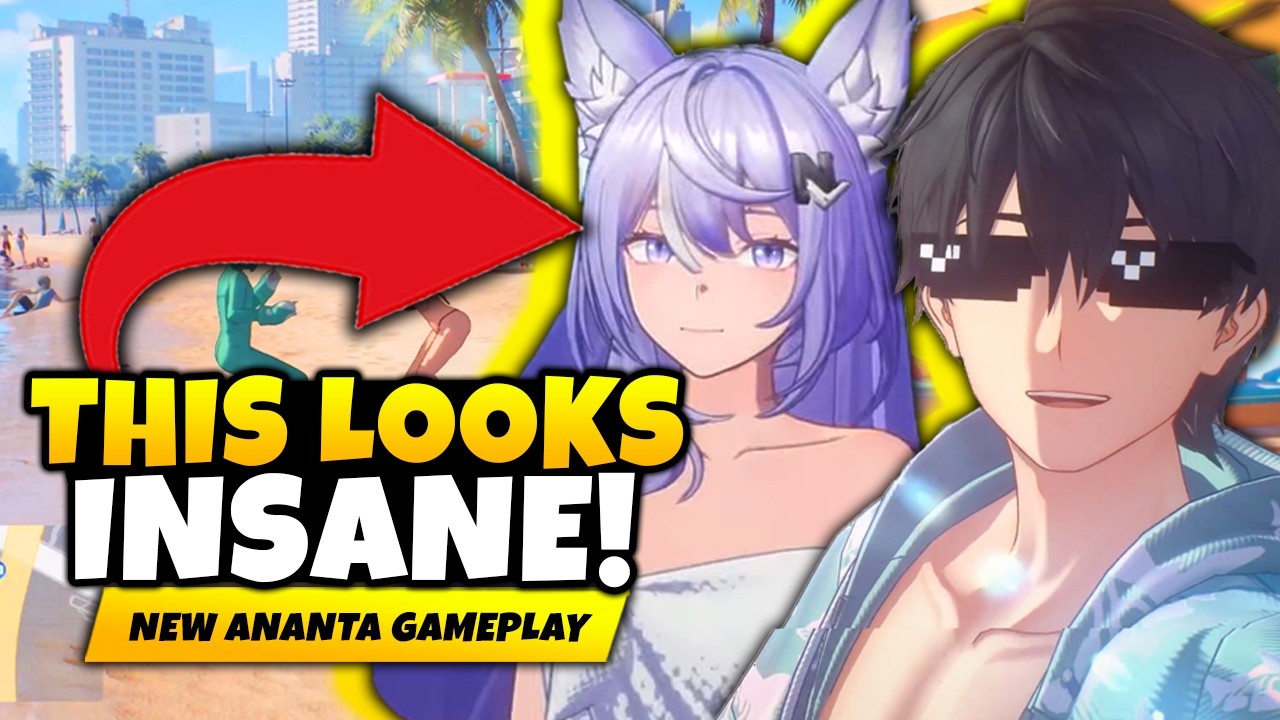 ANANTA WILL SAVE GACHA GAMES! NEW ANANTA GAMEPLAY REVEAL - Trailer ...