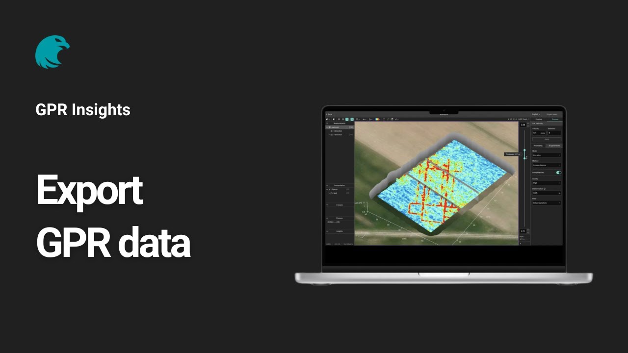 How to export GPR data | GPR Insights Tutorials - YouTube