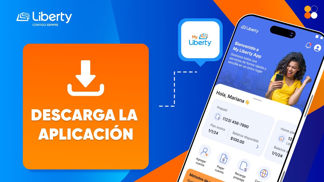Conoce cómo descargar My Liberty App. - YouTube