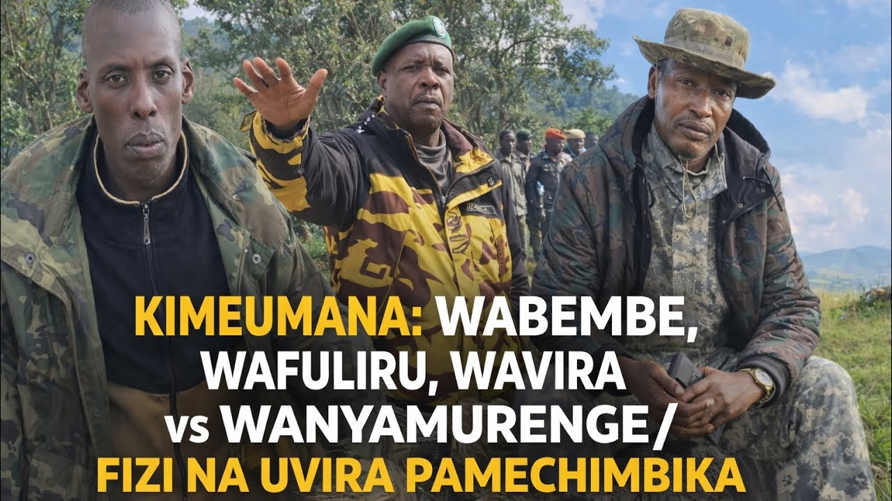 KIMEUMANA HUKO FIZI: TAMKO KALI LATOLEWA DHIDI YA WANYARWANDA/ MINEMBWE ...