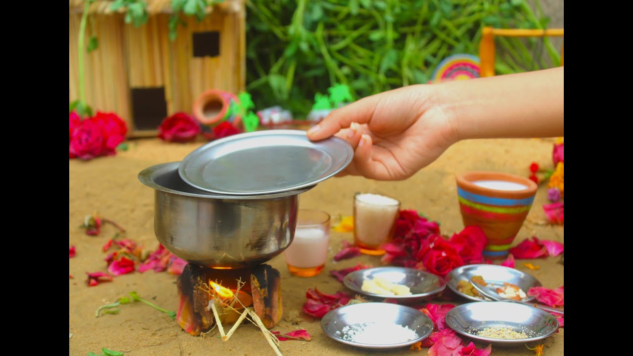 Sweet Dish In Tiny Pots | Miniature Cooking Village Style - Tiny Cooks ...