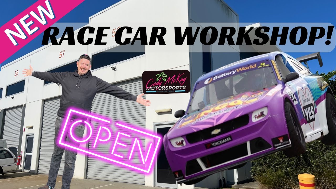 Our New Race Car Workshop! - YouTube