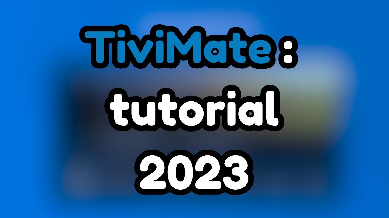 Tivimate Showcase - YouTube