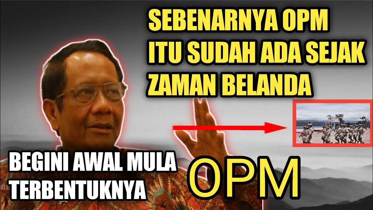 sejarah awal mula terbentuknya opm papua barat 1961 | belanda dukung ...