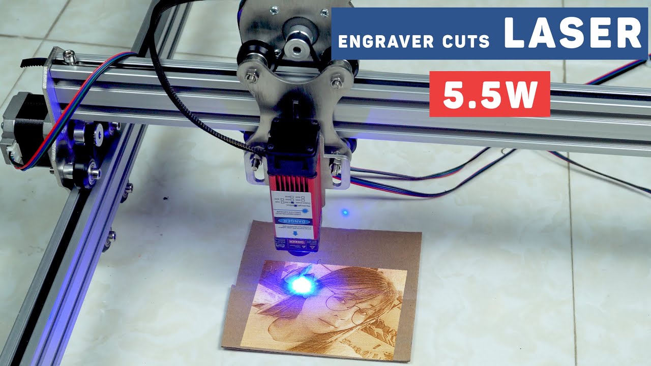 How I built the Simplest Laser Engraver, DIY Laser Engraver - YouTube
