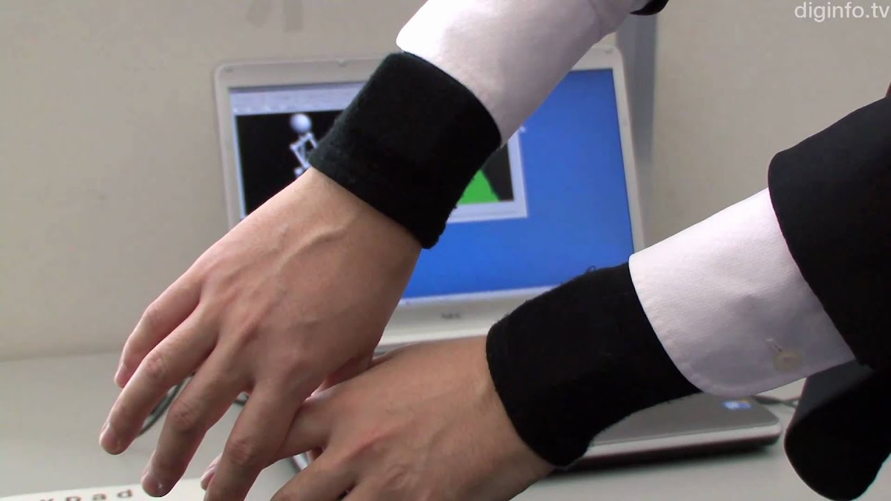 NEC ArmKeypad - Control your music player with a tap of your arm # ...