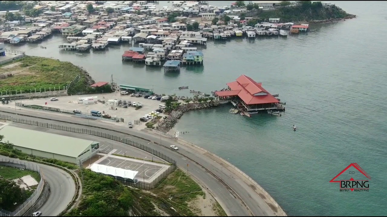 Port Moresby Ela Beach to Koki fish market - YouTube