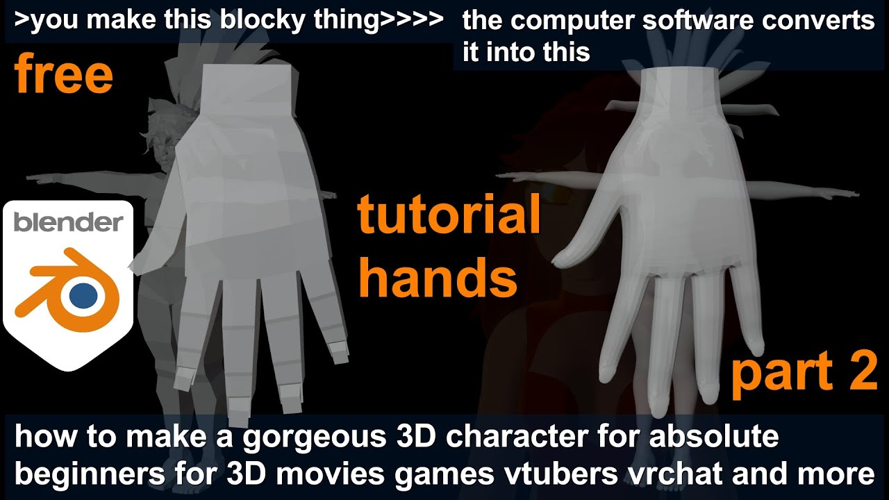 tutorial for absolute beginners how to make a gorgeous 3D character ...