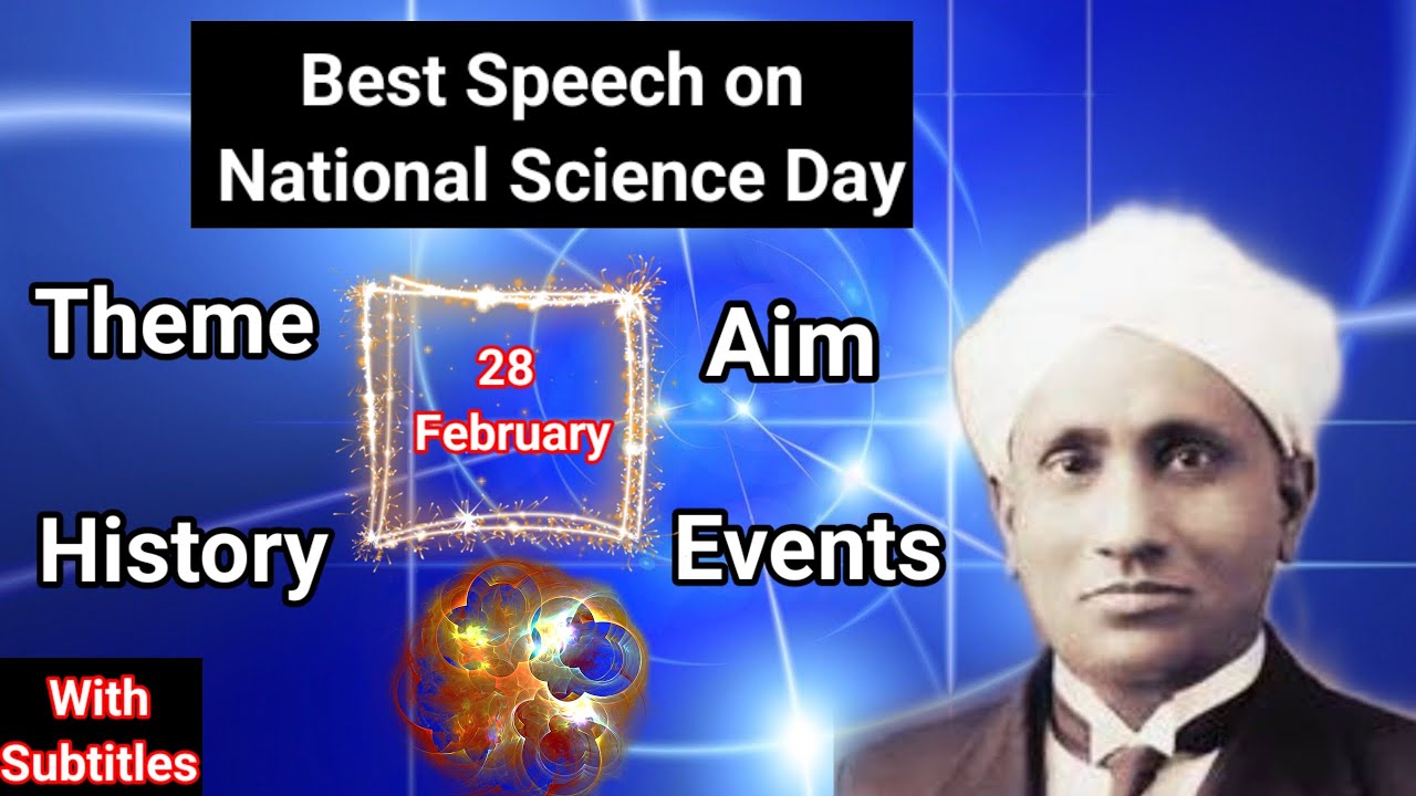 Best Speech on National Science Day /10 Lines on National Science Day ...