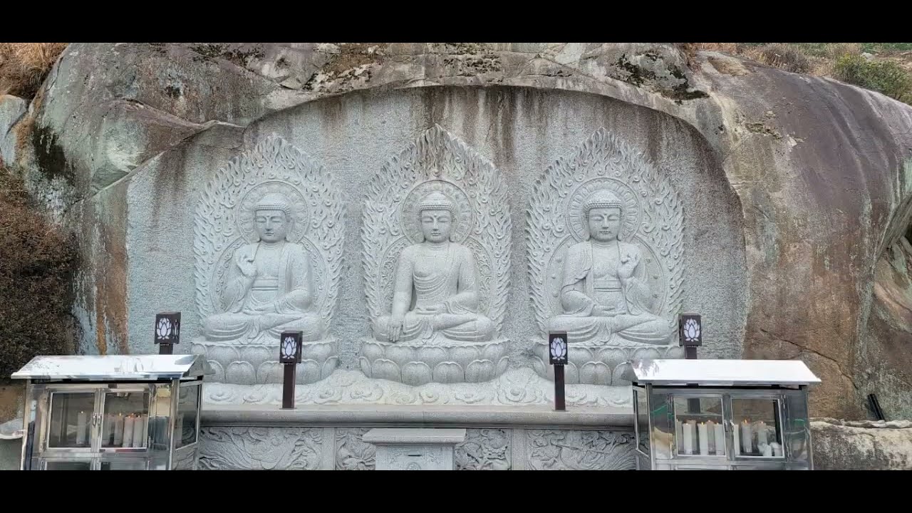 drive in Yangjeong Tunnel~jangseungpo | walk in Chongmyeongsa Temple ...