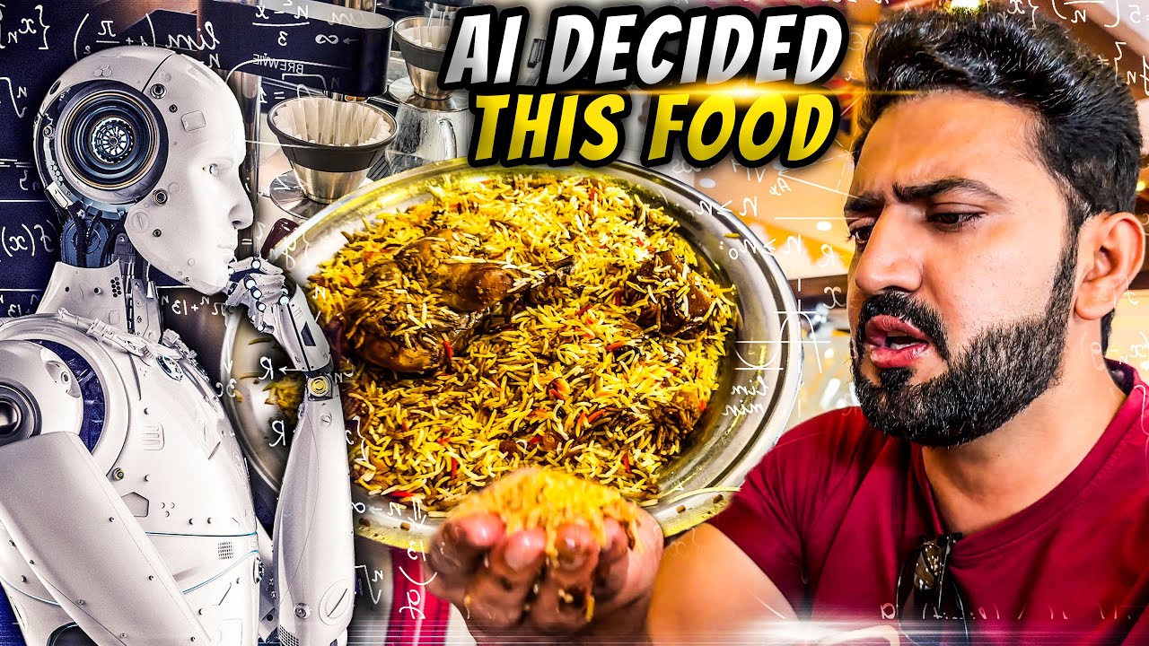 Letting AI Decide What to Eat ''Challenge'' - YouTube