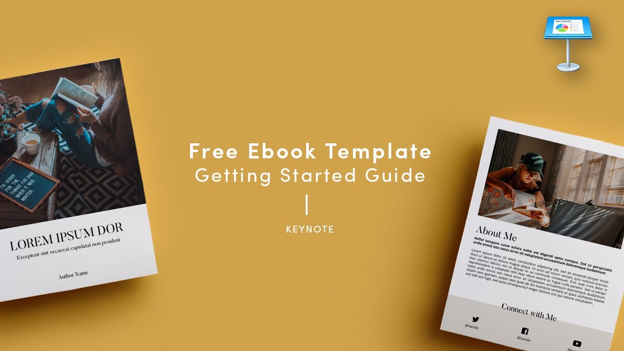 Free eBook Template Getting Started Guide | Keynote - YouTube